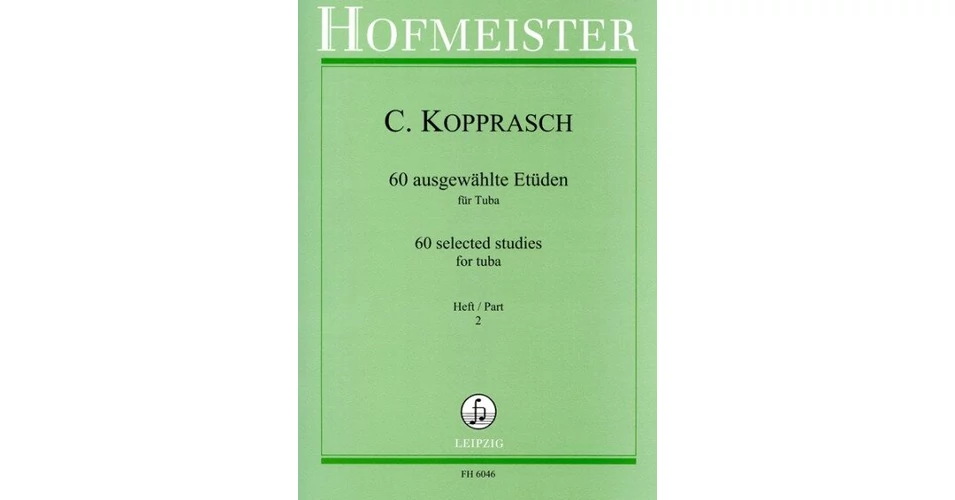 Kopprasch: 60 ausgewählte Etüdn für Tuba – kotta
